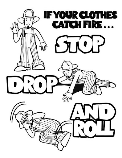 Fire Safety For Kids Stop Drop And Roll
